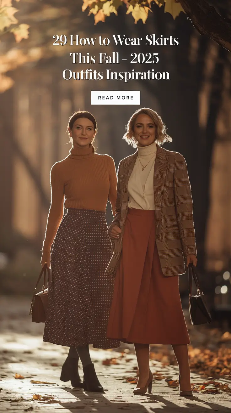 How to Wear Skirts This Fall – 2025 Outfits & Style Guide