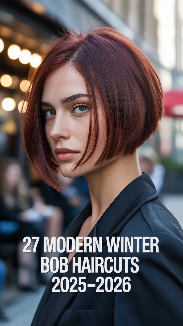 Modern Winter Bob Haircuts 2025–2026 – Fresh Brown & Pixie Bob Ideas ...