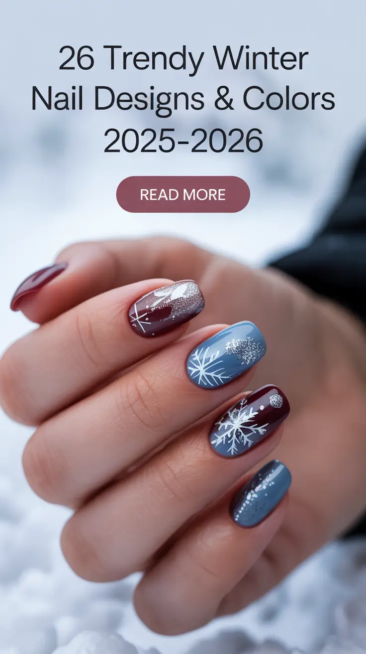 Best Winter Nail Colors Ideas 2025–2026 | Trendy OPI, Gel & Shellac ...
